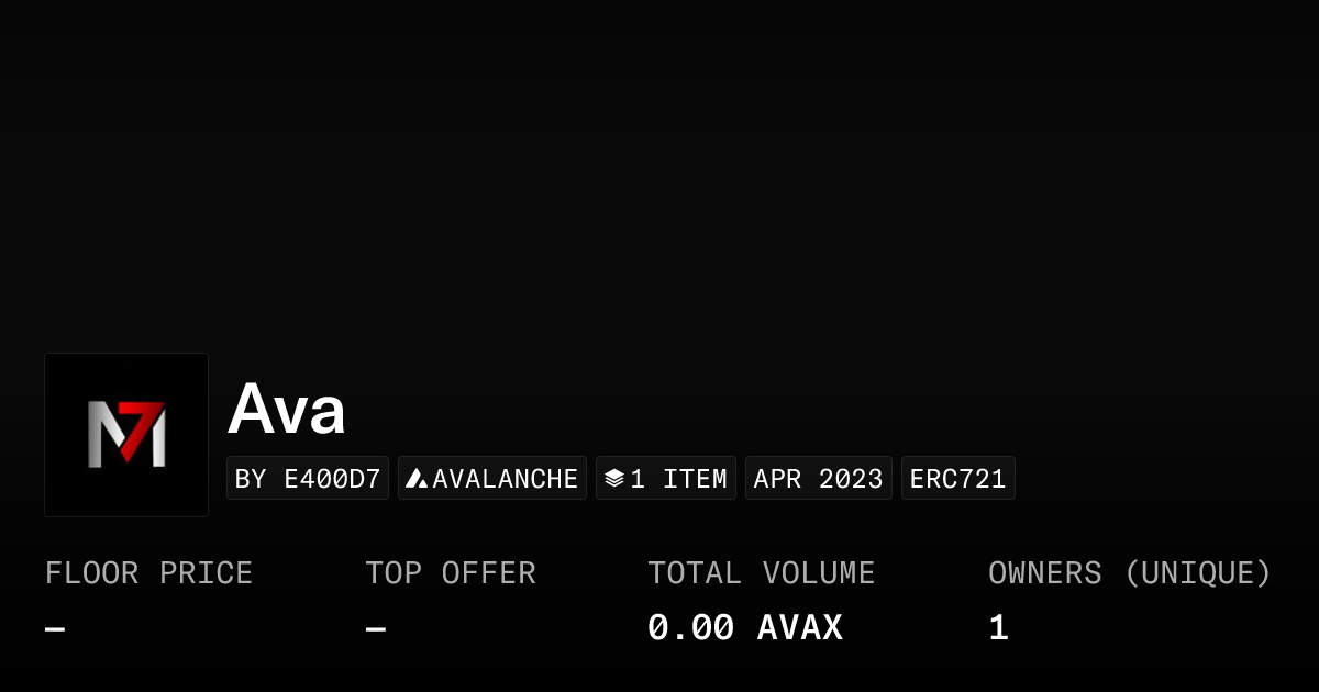 Ava - Collection | OpenSea