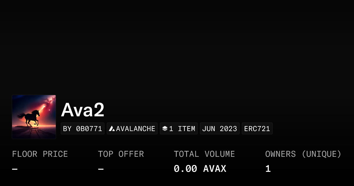 Ava2 - Collection | OpenSea