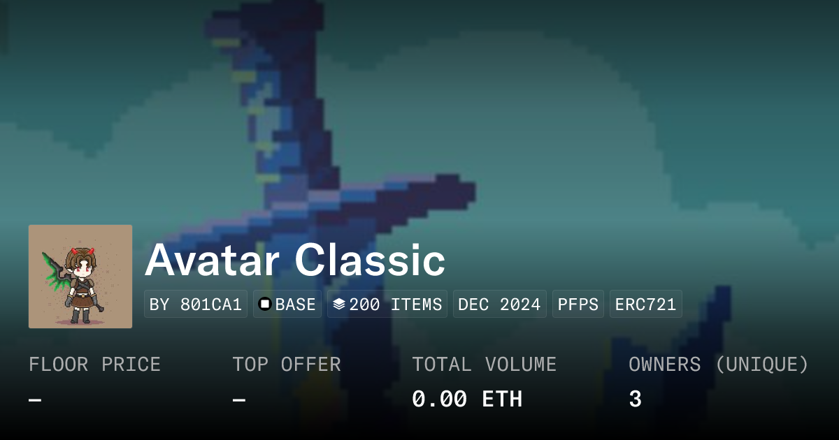 Avatar Classic - Collection | OpenSea