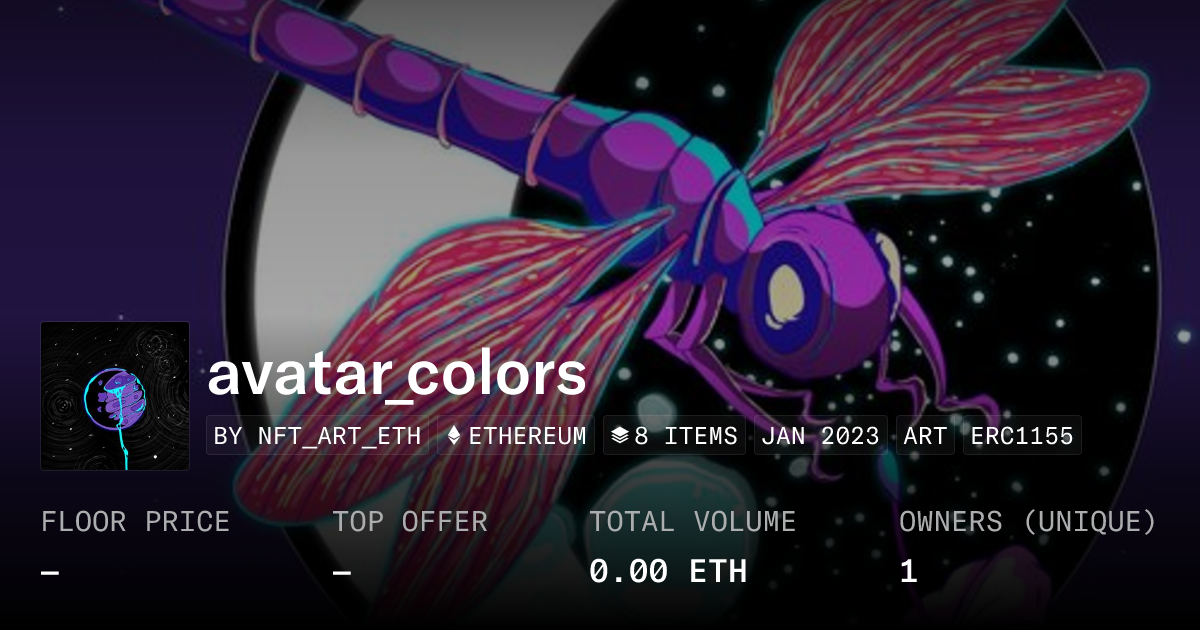 avatar_colors - Collection | OpenSea