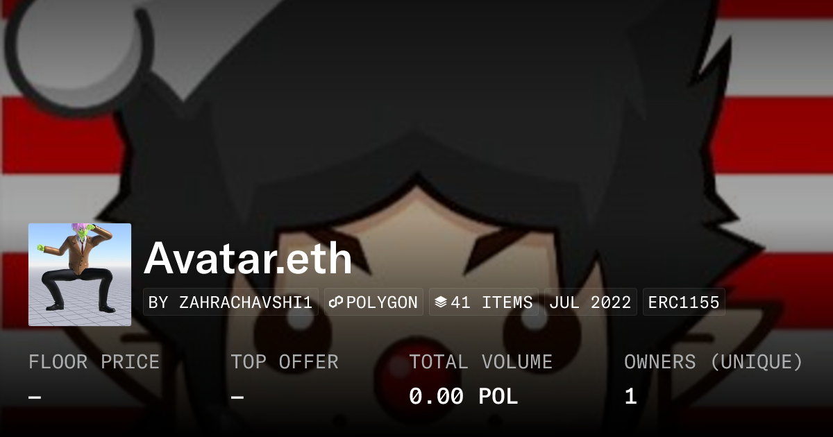 Avatar.eth - Collection | OpenSea