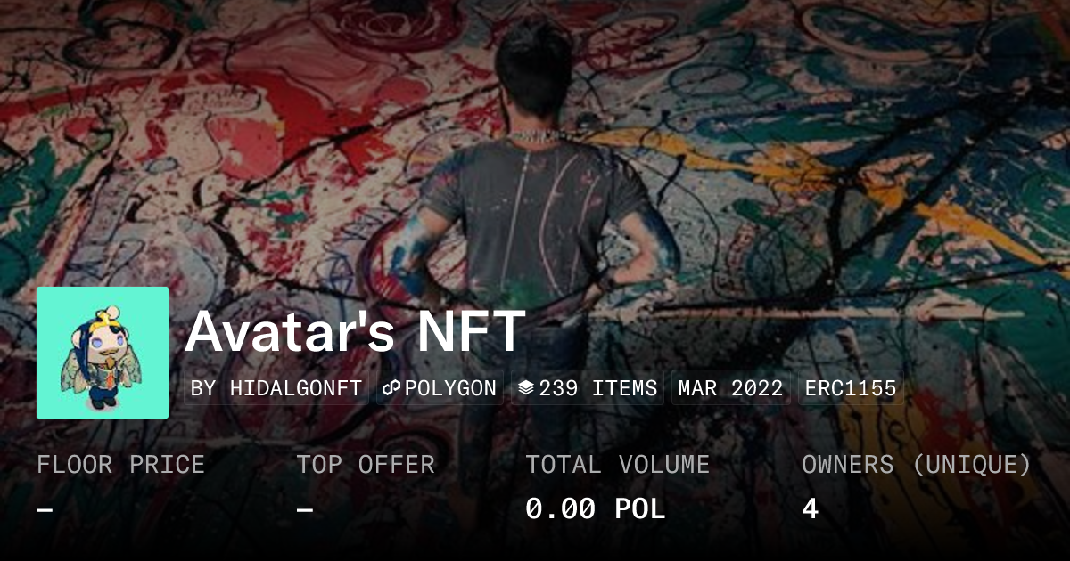 Avatar's NFT - Collection | OpenSea