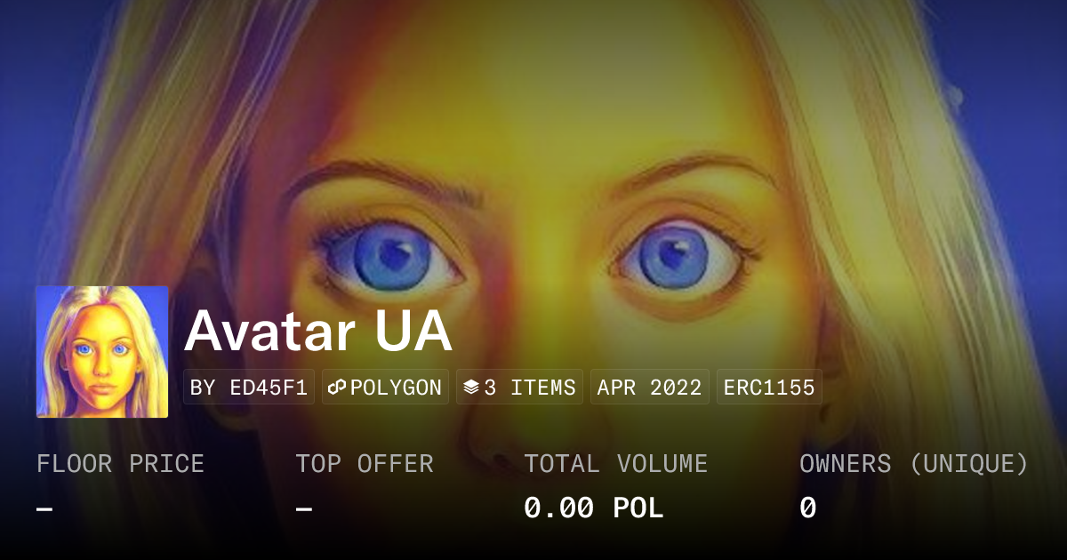 Avatar UA - Collection | OpenSea