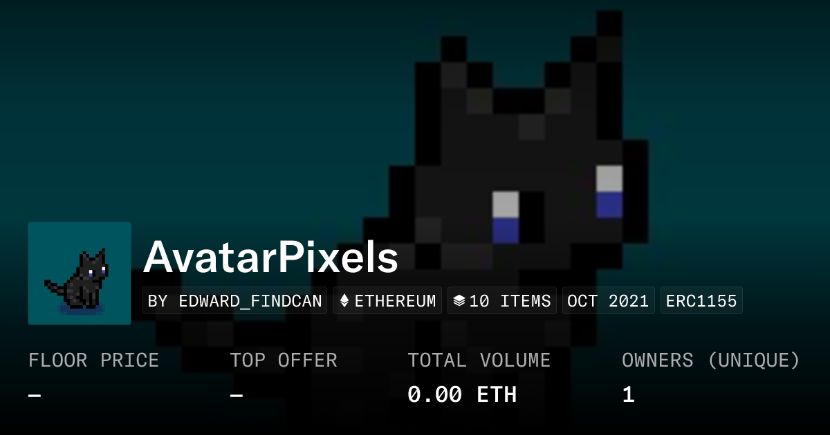 AvatarPixels - Collection | OpenSea