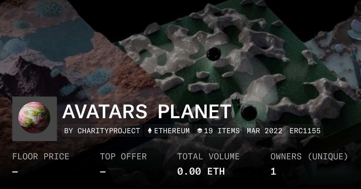 AVATARS PLANET - Collection | OpenSea