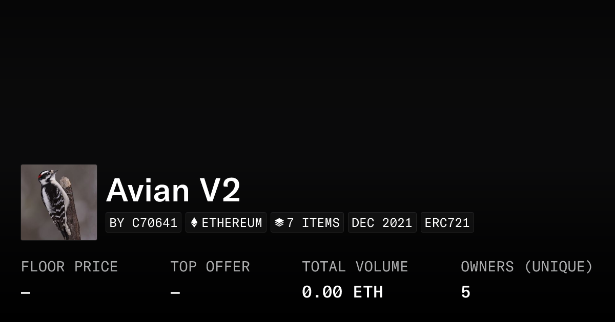 Avian V2 - Collection | OpenSea