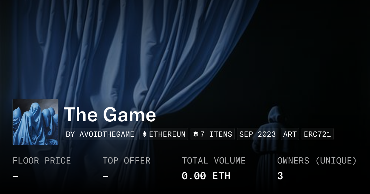 The Game - Collection | OpenSea