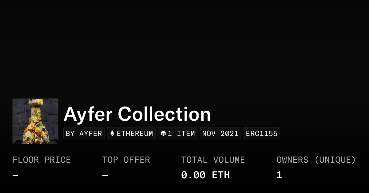 Ayfer Collection - Collection | OpenSea