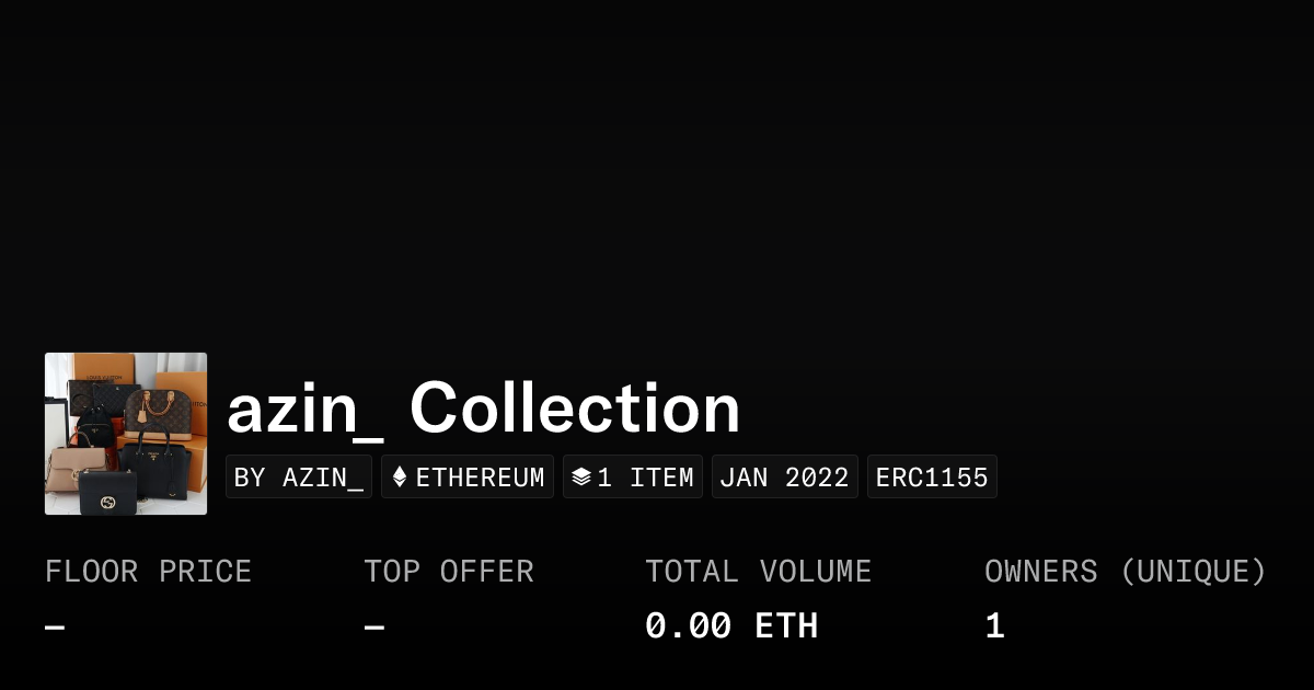 azin_ Collection - Collection | OpenSea