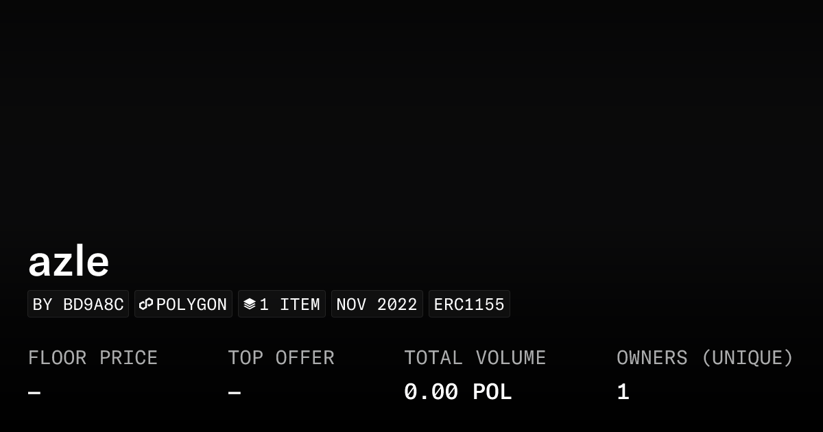 azle - Collection | OpenSea