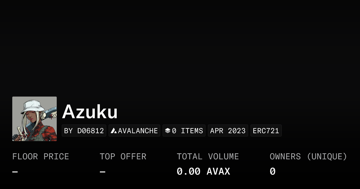 Azuku - Collection | OpenSea