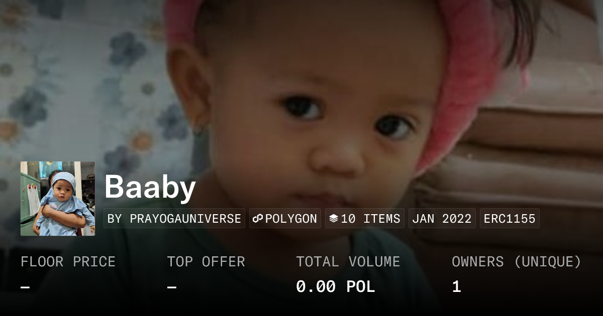 Baaby - Collection | OpenSea