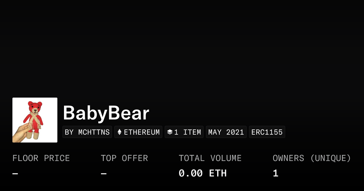 BabyBear - Collection | OpenSea