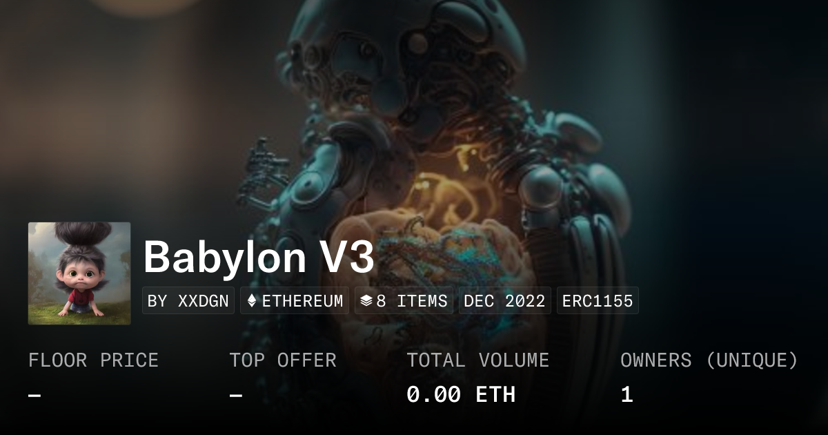 Babylon V3 - Collection | OpenSea
