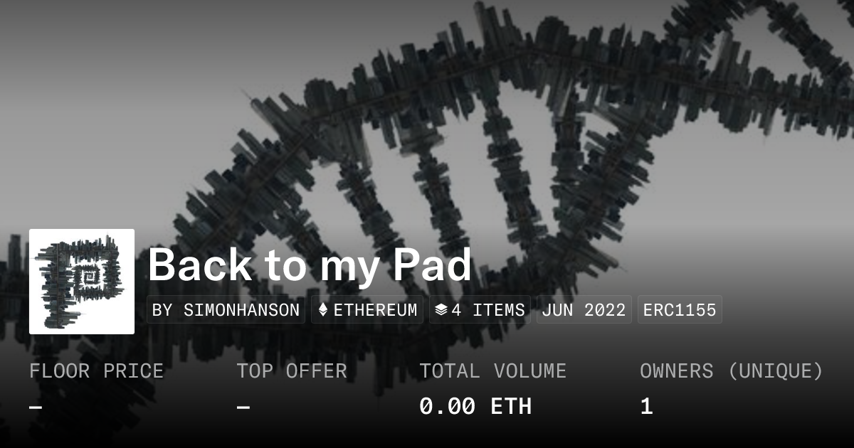 Back to my Pad - Collection | OpenSea