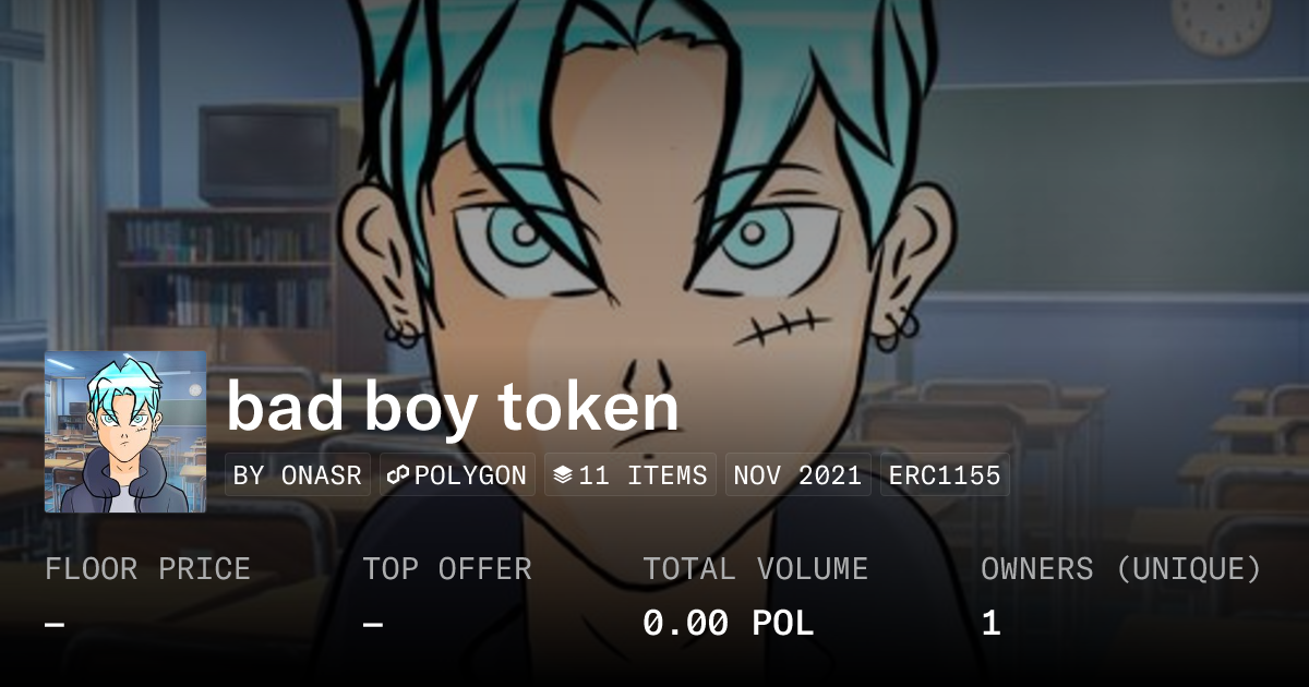 bad boy token - Collection | OpenSea