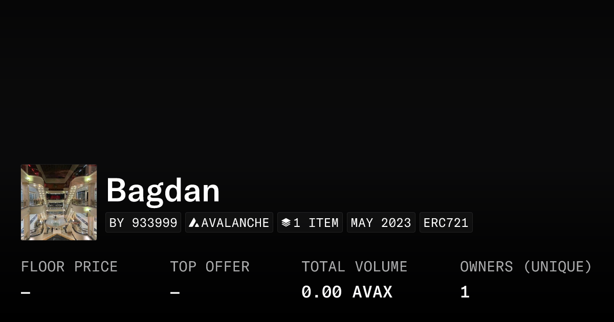 Bagdan - Collection | OpenSea