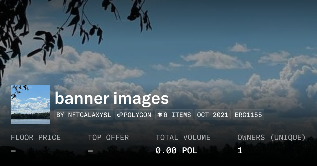 banner images - Collection | OpenSea