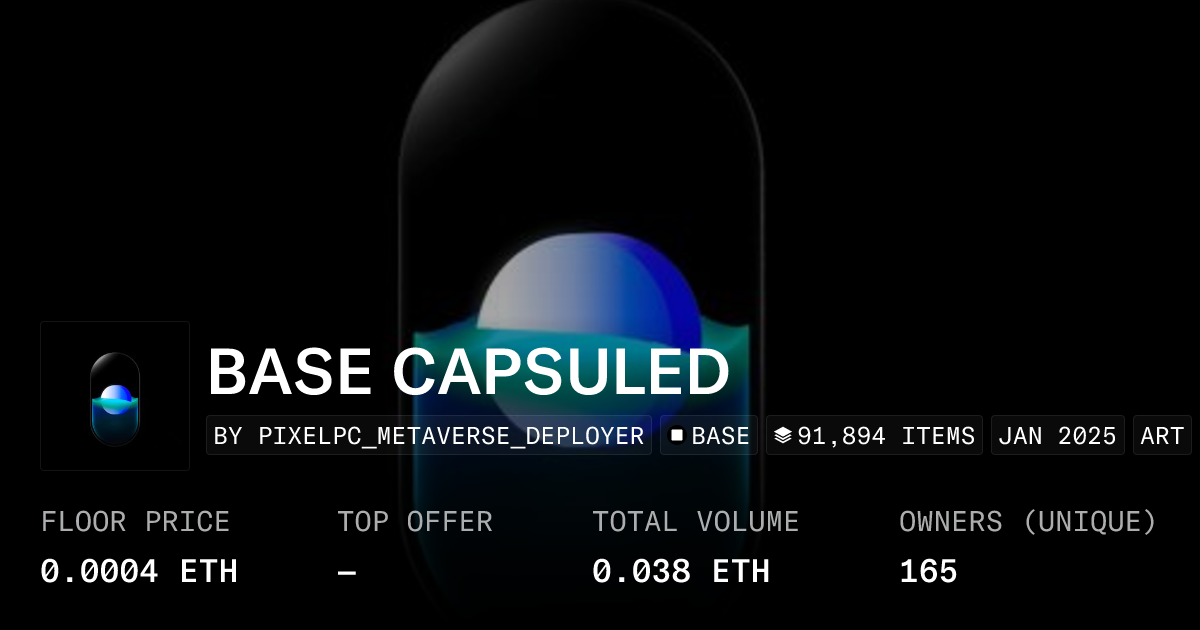 BASE CAPSULED - Collection | OpenSea