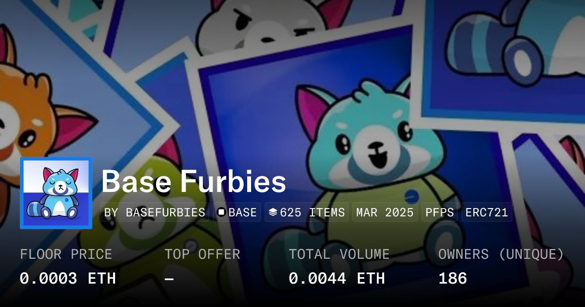 Base Furbies - Collection | OpenSea