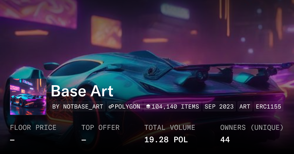 Base Art - Collection | OpenSea