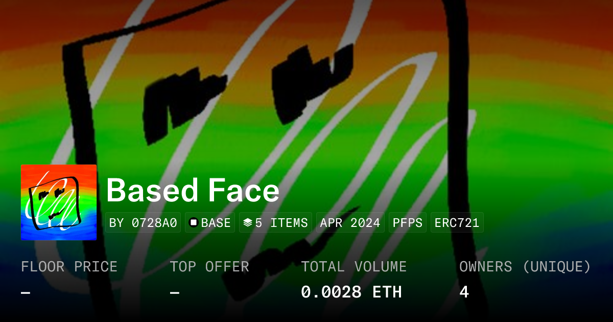 Based Face - Collection | OpenSea