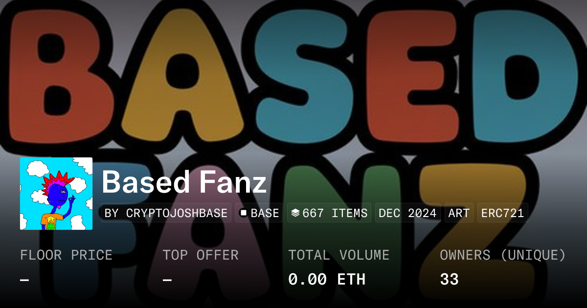 Based Fanz - Collection | OpenSea