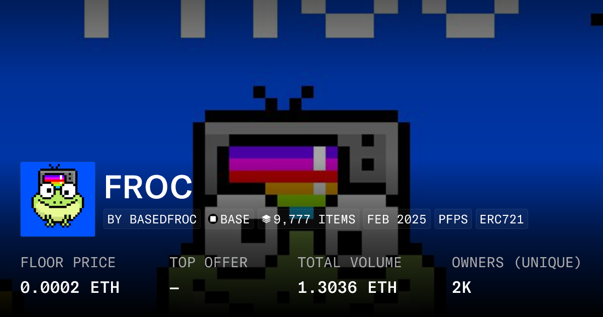 FROC - Collection | OpenSea