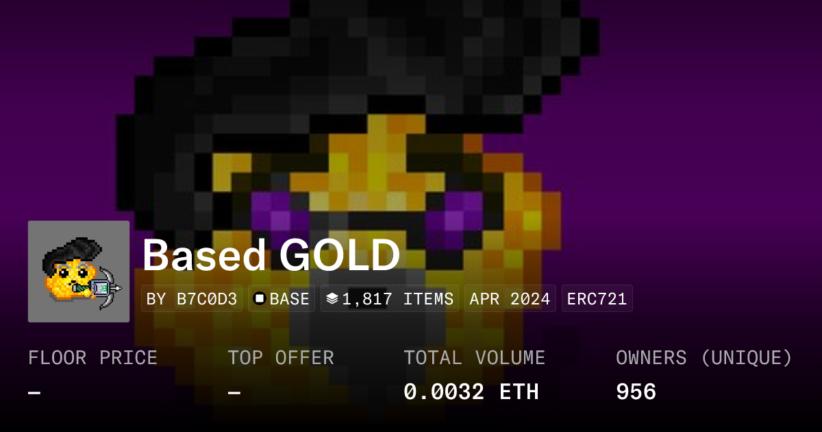 Based GOLD - Collection | OpenSea