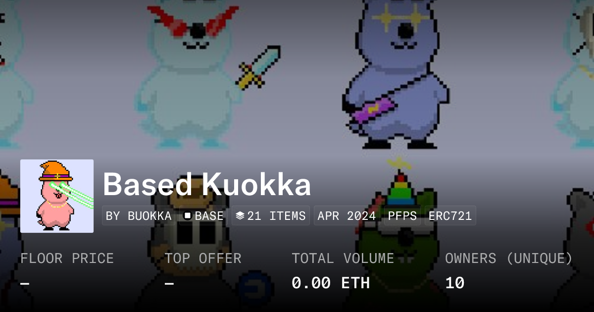 Based Kuokka - Collection | OpenSea