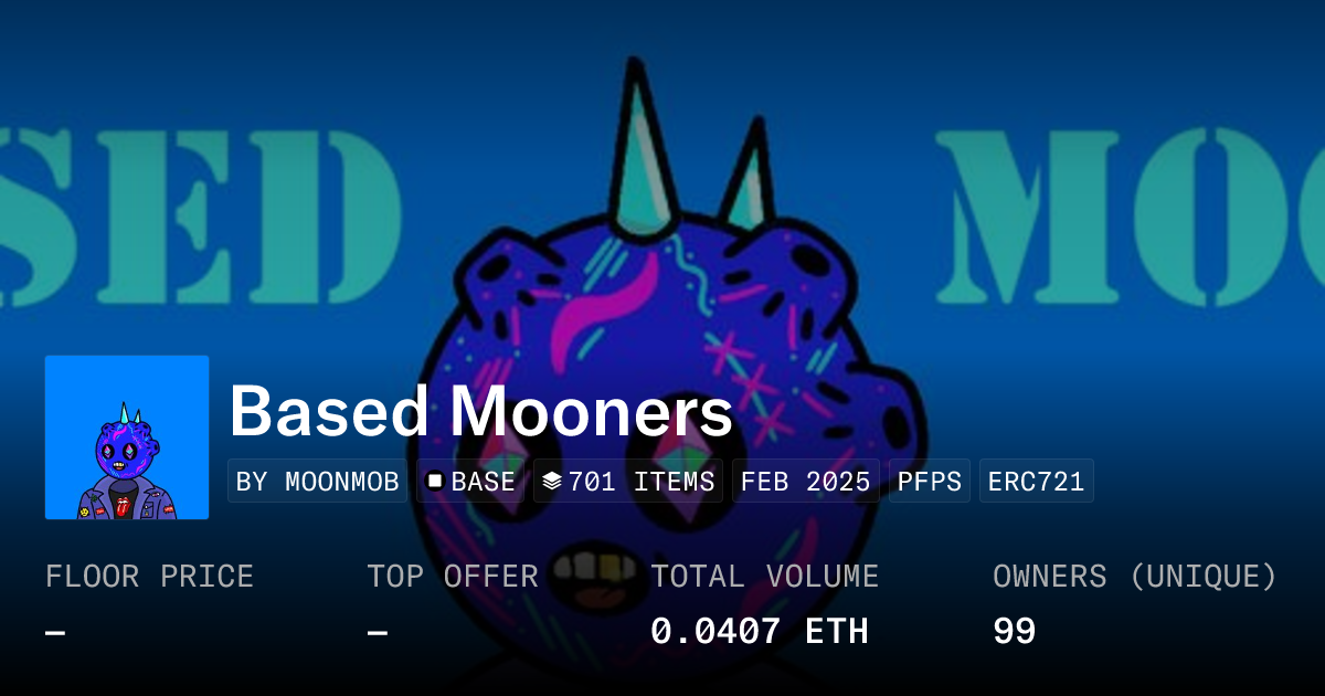 Based Mooners - Collection | OpenSea