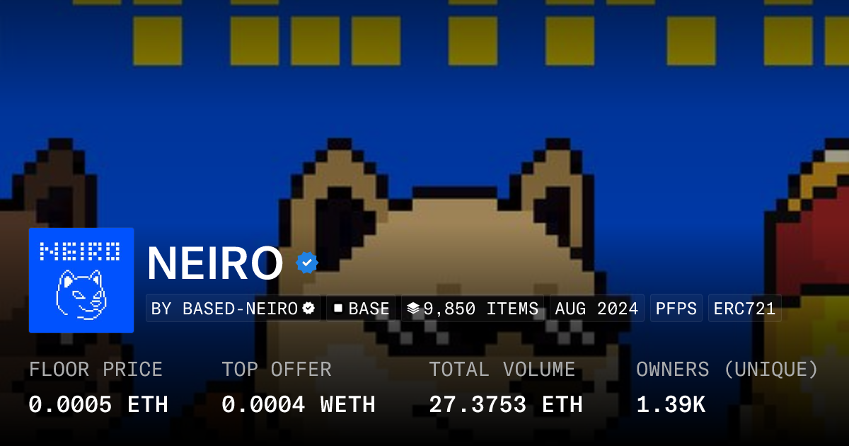 NEIRO - Collection | OpenSea