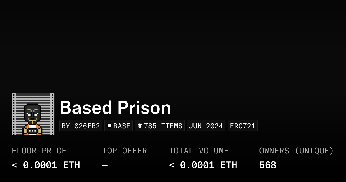 Based Prison - Collection | OpenSea