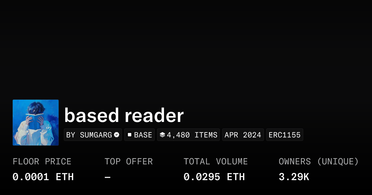 based reader - Collection | OpenSea