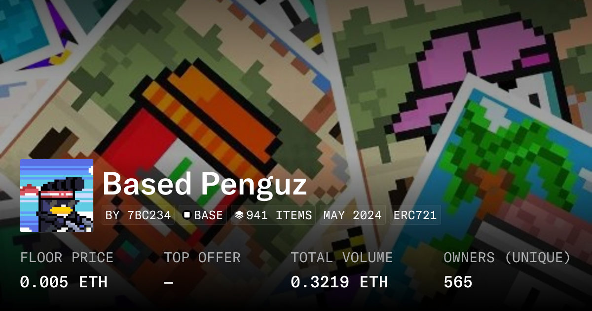Based Penguz - Collection | OpenSea