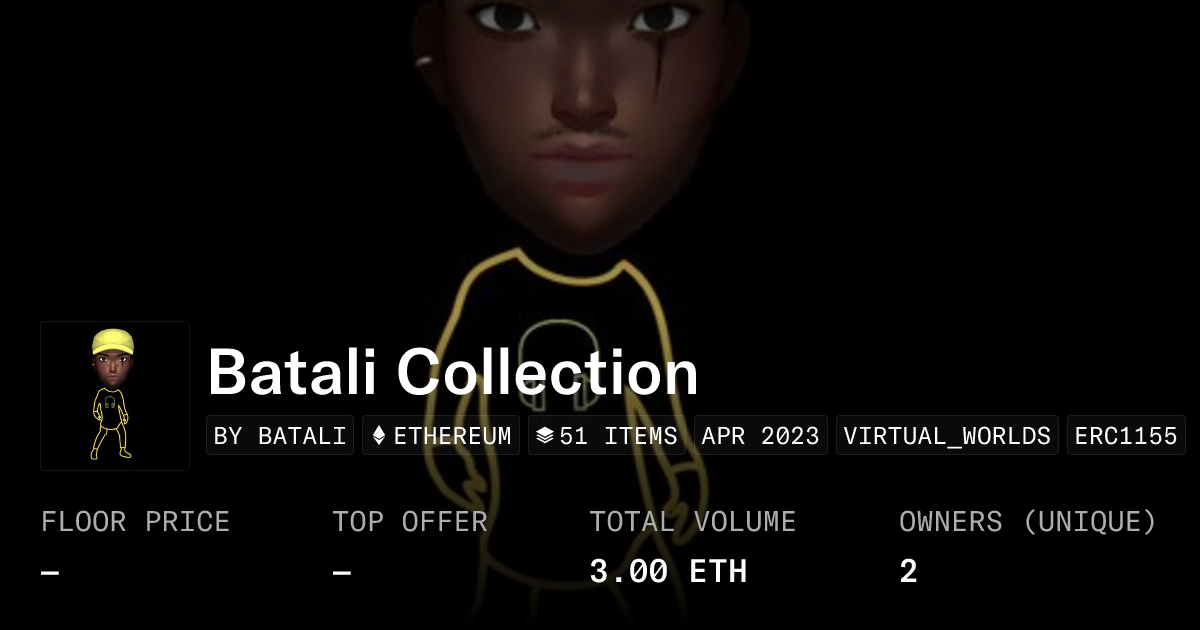 Batali Collection - Collection | OpenSea