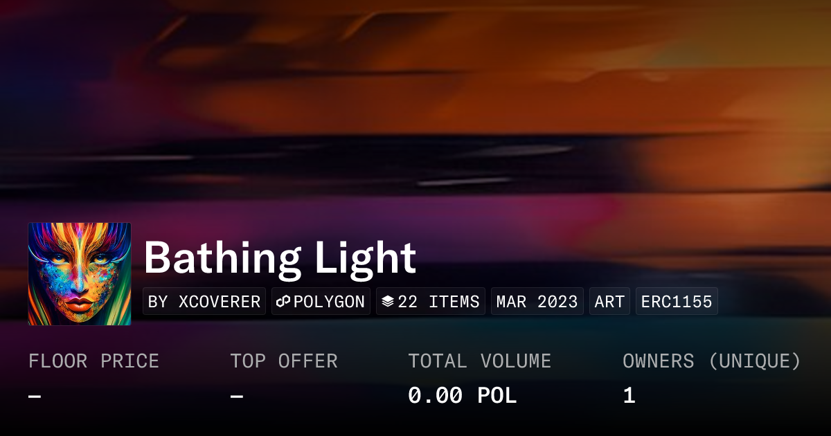 Bathing Light - Collection | OpenSea