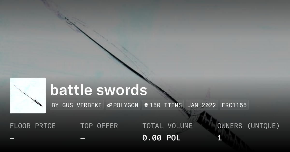 battle swords - Collection | OpenSea