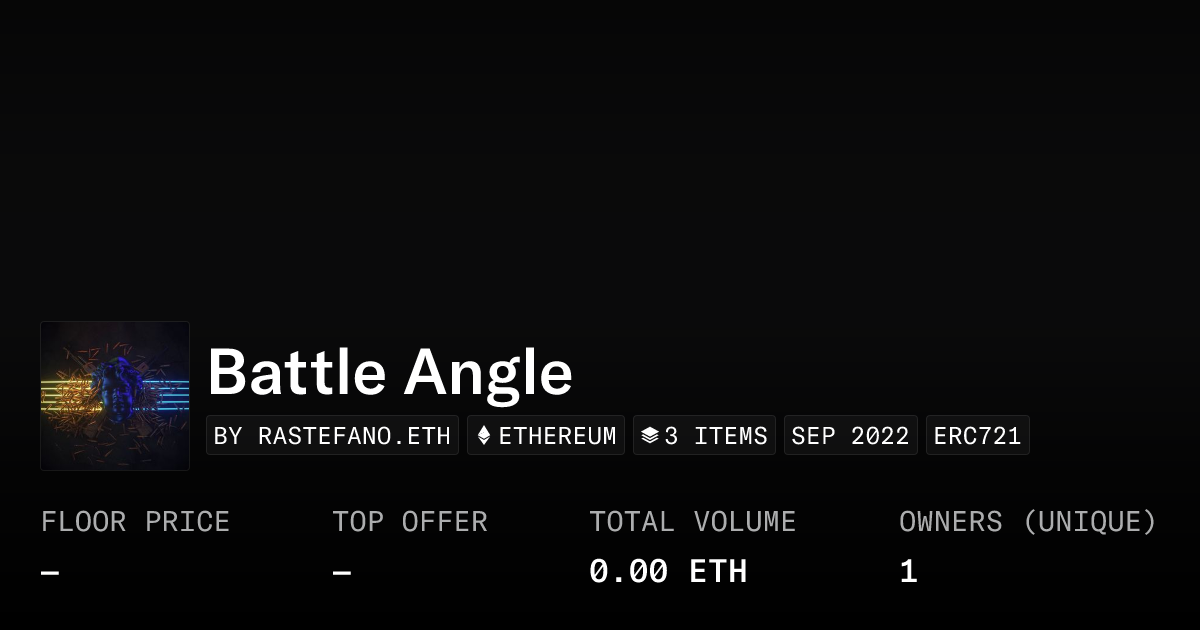 Battle Angle - Collection | OpenSea