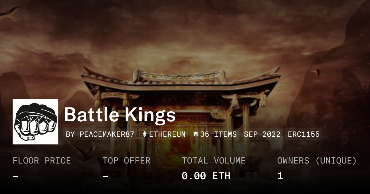 Battle Kings - Collection | OpenSea