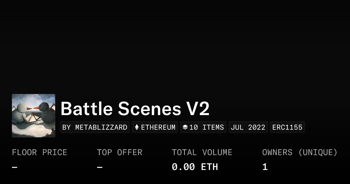 Battle Scenes V2 - Collection | OpenSea