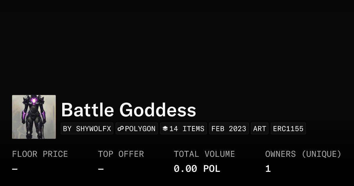 Battle Goddess - Collection | OpenSea