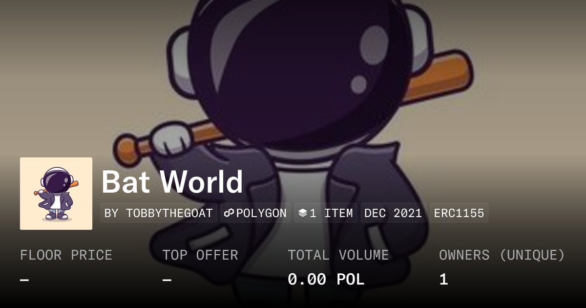 Bat World - Collection | OpenSea