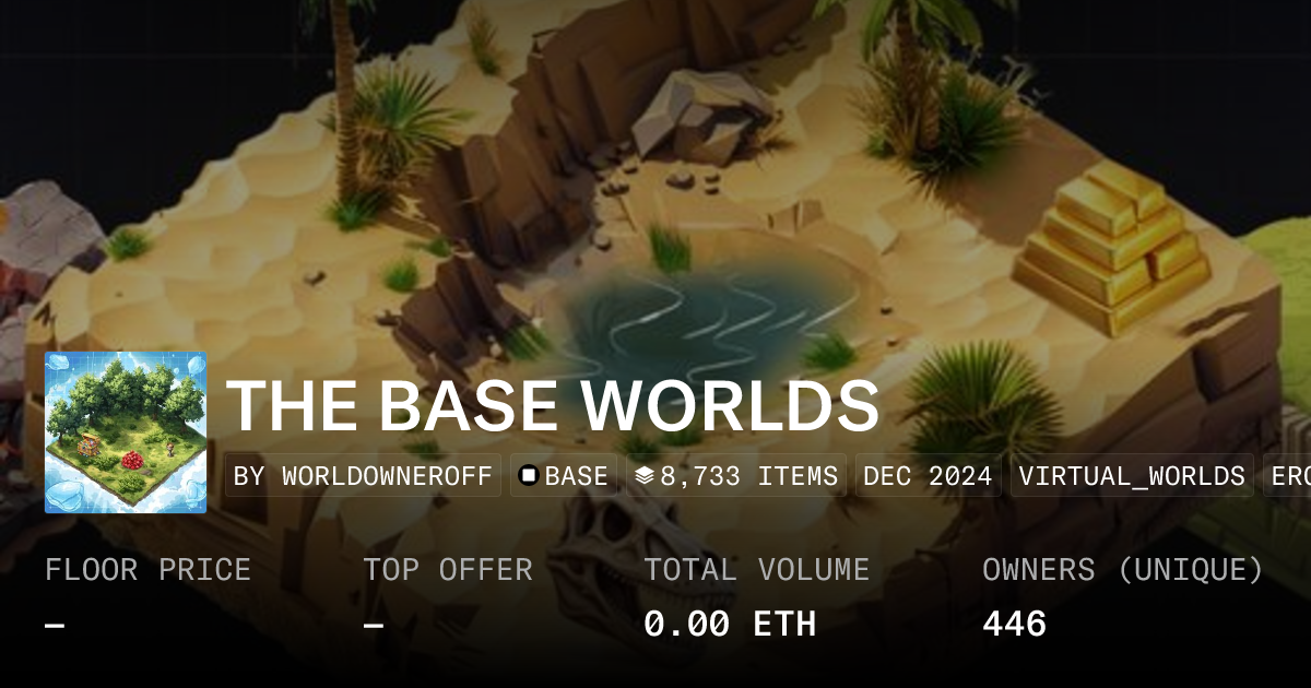 THE BASE WORLDS - Collection | OpenSea