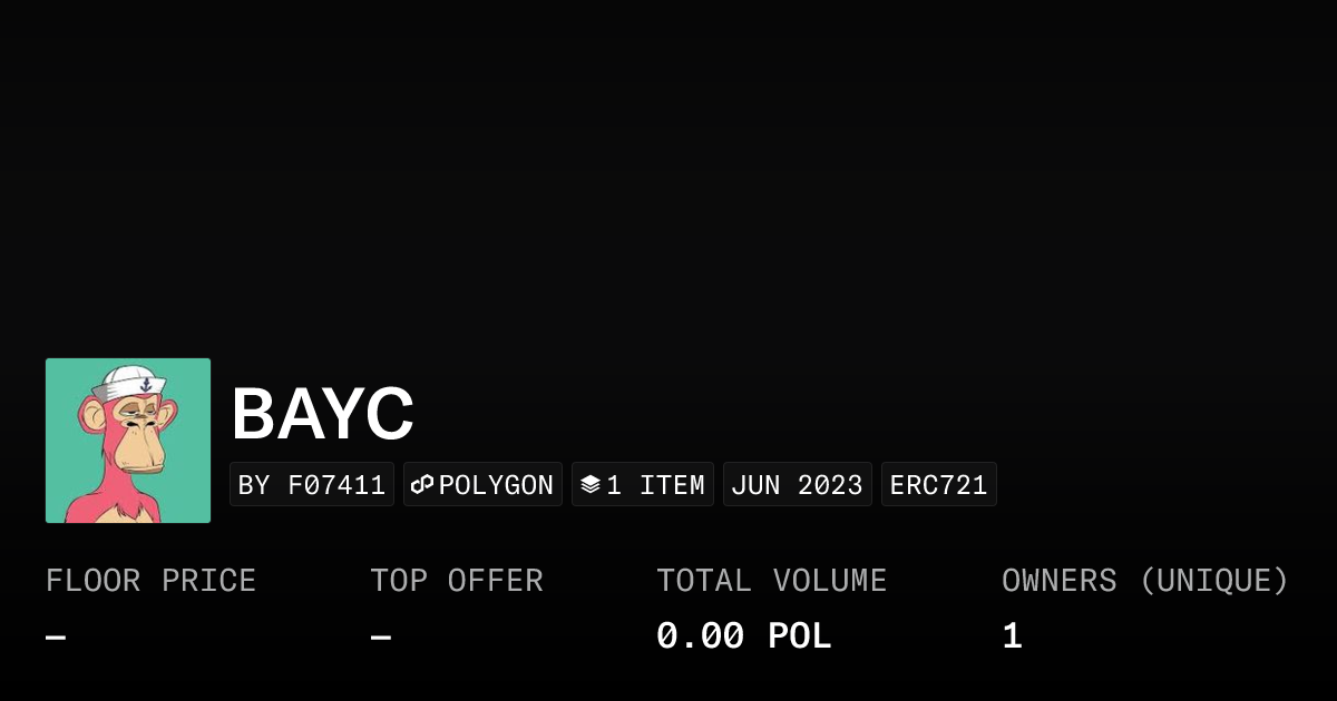 BAYC - Collection | OpenSea