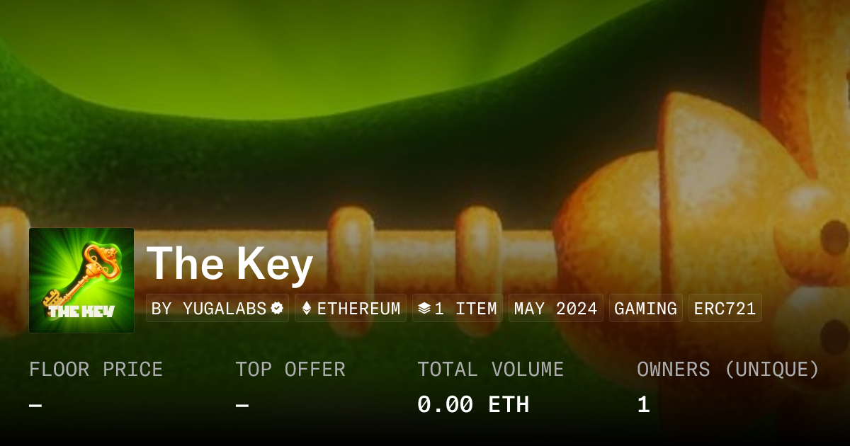 The Key - Collection | OpenSea