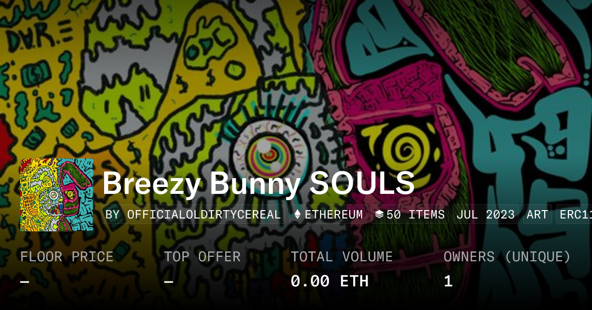 Breezy Bunny SOULS - Collection | OpenSea