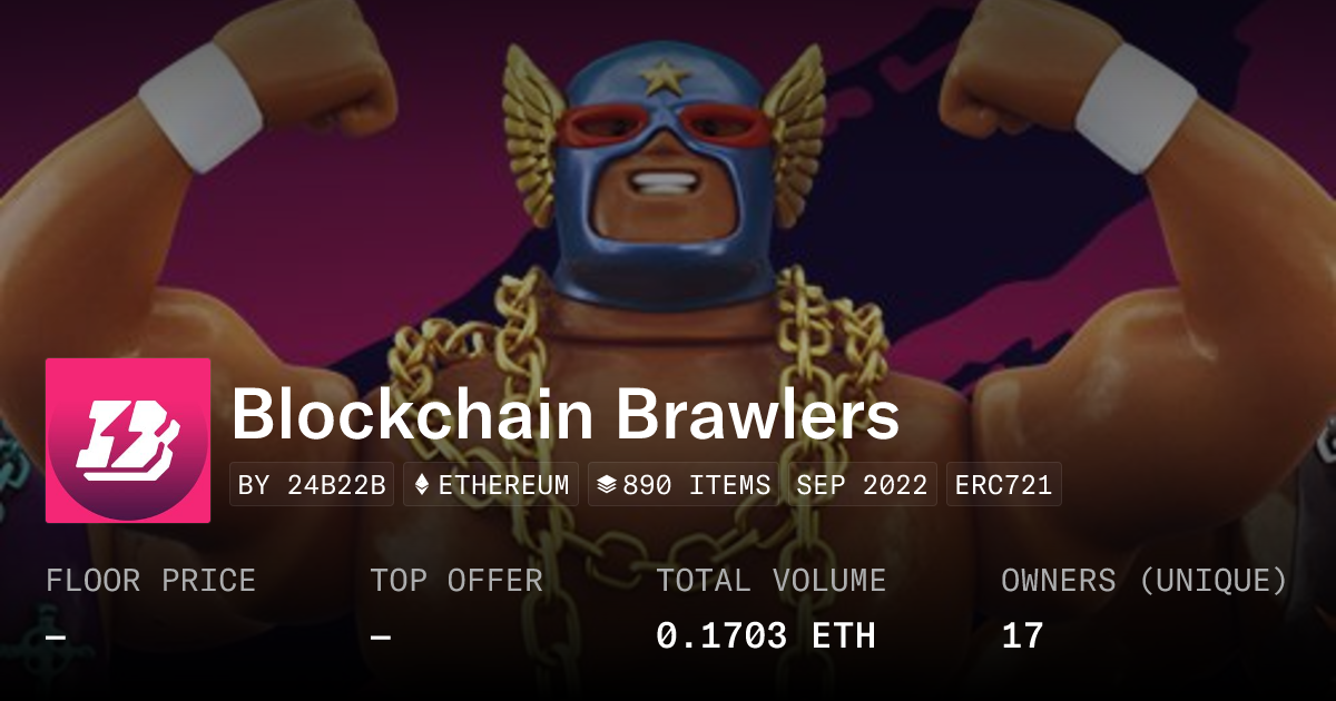 Blockchain Brawlers - Collection | OpenSea