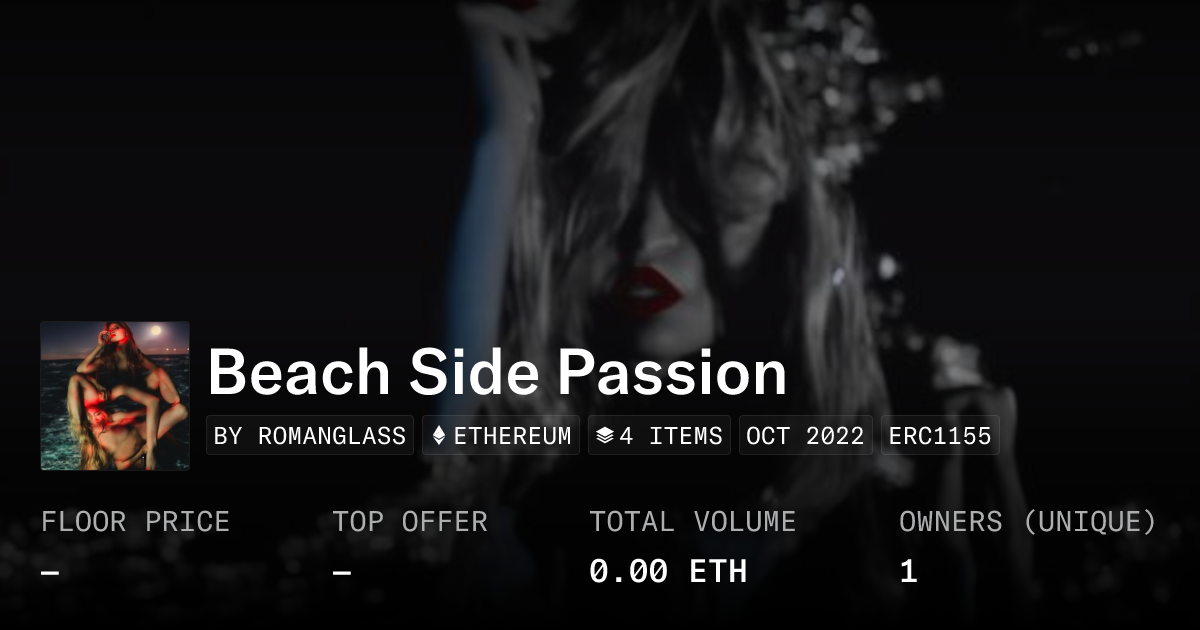 Beach Side Passion - Collection | OpenSea