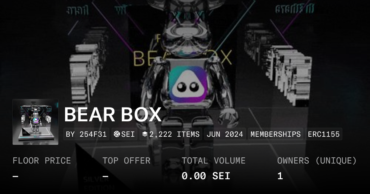 BEAR BOX - Collection | OpenSea